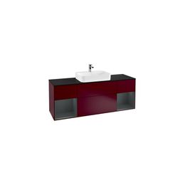 Villeroy & Boch V&B Waschtischunterschrank Finion 160x60, Pl bla m, Reg md m Lac, Peo m ; Villeroy & Boch (F452HGHB)