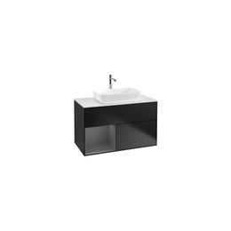 Villeroy & Boch V&B Waschtischunterschrank Finion 100, Pl w m, Rg A m Lac, bla m Lac ; Villeroy & Boch (F771GKPD)