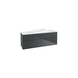 Villeroy & Boch V&B Waschtischunterschrank Finion 160x60,3x50,1cm, Gl. wh. m, md bl. m Lac ; Villeroy & Boch (F73100HG)