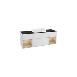 Villeroy & Boch V&B Waschtischunterschrank Abdeckplatte bla m Finion 160x60cm, Reg Oa ven, White matt lacquer ; Villeroy & Boch (F332PCMT)