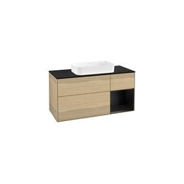 Villeroy & Boch V&B Waschtischunterschrank Finion 120x60 cm, Reg re bla m Lac, Oak Veneer ; Villeroy & Boch (F712PDPC)