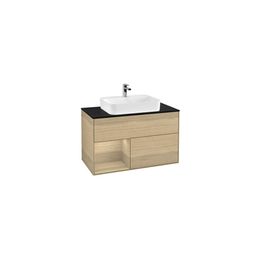 Villeroy & Boch V&B Waschtischunterschrank Finion 100, Pl bla m, Reg li Oa ven, Oa ven ; Villeroy & Boch (F362PCPC)