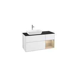 Villeroy & Boch V&B Waschtischunterschrank Finion 120cm, Pl bla m, Reg Oa ven, glo wh. Lac ; Villeroy & Boch (F812PCGF)