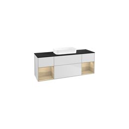 Villeroy & Boch V&B Waschtischunterschrank Finion 160x60,3x50,1cm, Reg Oa ven, wh. m Lac ; Villeroy & Boch (F742PCMT)