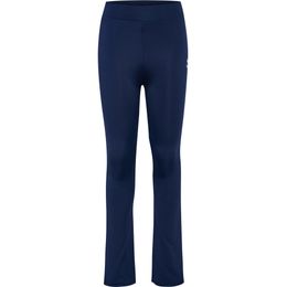 Hummel Sporthose M&auml;dchen Gr&ouml;&szlig;e 134 navy / wei&szlig;