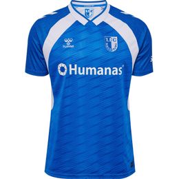 Hummel Trikot '1. FC Magdeburg' Herren Gr&ouml;&szlig;e 4XL blau / offwhite
