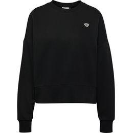Hummel Sweatshirt Damen Gr&ouml;&szlig;e XL schwarz / wei&szlig;
