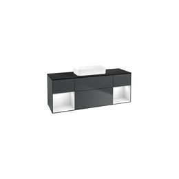 Villeroy & Boch V&B Waschtischunterschrank Finion 160x60,3x50,1cm, Rg g w La, md bl. m Lac ; Villeroy & Boch (F742GFHG)