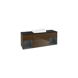 Villeroy & Boch V&B Waschtischunterschrank Finion 160x60,3x50,1cm, Reg md m Lac, wal ven ; Villeroy & Boch (F742HGGN)