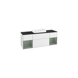 Villeroy & Boch V&B Waschtischunterschrank Finion 160x60,3x50,1cm, Rg Ol m La, glo wh. Lac ; Villeroy & Boch (F742GMGF)