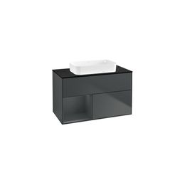 Villeroy & Boch V&B Waschtischunterschrank Finion 100x60,3 cm, Rg l md b m La, md b m Lac ; Villeroy & Boch (F652HGHG)