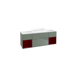Villeroy & Boch V&B Waschtischunterschrank Finion 160x60,3x50,1cm, Rg Peo m La, Oli. m Lac ; Villeroy & Boch (F741HBGM)
