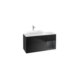 Villeroy & Boch V&B Waschtischunterschrank Finion 120cm, Pl wh. m, Reg md m Lac, bla m Lac ; Villeroy & Boch (F811HGPD)