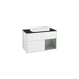 Villeroy & Boch V&B Waschtischunterschrank Finion 100x60,3 cm, Rg r Ol m Lac, glo wh. Lac ; Villeroy & Boch (F662GMGF)