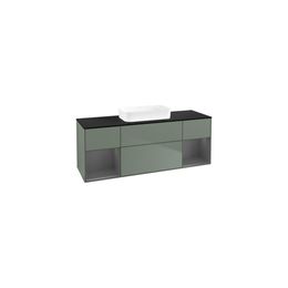 Villeroy & Boch V&B Waschtischunterschrank Finion 160x60,3x50,1cm, Rg A m Lac, Oli. m Lac ; Villeroy & Boch (F742GKGM)