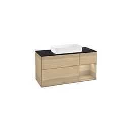 Villeroy & Boch V&B Waschtischunterschrank Finion 120x60 cm, Reg re Oak Veneer, Oak Veneer ; Villeroy & Boch (F712PCPC)