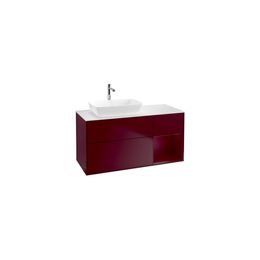 Villeroy & Boch V&B Waschtischunterschrank Finion 120cm, Pl wh. m, Reg Peo m Lac, Peo m ; Villeroy & Boch (F811HBHB)