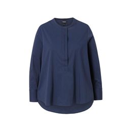 Ulla Popken Bluse Damen Gr&ouml;&szlig;e 4XL/5XL marine