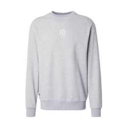 New Era Sweatshirt 'NEYYAN' Herren Gr&ouml;&szlig;e XXL graumeliert / wei&szlig;