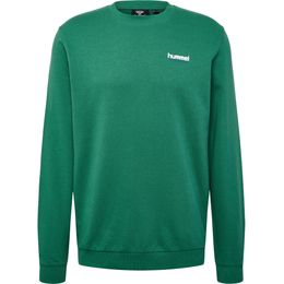 Hummel Sweatshirt 'Gabe' Herren Gr&ouml;&szlig;e XXL grasgr&uuml;n / wei&szlig;