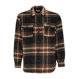 Jack & Jones Plus Jack & Jones Plus Button Up Shirt 'JJEBradley Ollie' male Brown size 8XL