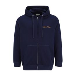 Jack & Jones JACK & JONES Sweatjacke 'JORNORREBRO' Herren Größe XXXL navy / curry