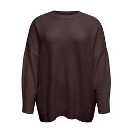 Vero Moda Curve Pullover 'VMCBoom' Damen Gr&ouml;&szlig;e 4XL/5XL dunkelbraun