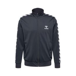 Hummel Sweatjacke 'Nathan 2.0' Herren Gr&ouml;&szlig;e M nachtblau / wei&szlig;