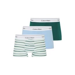 Calvin Klein Underwear Boxershorts Herren Größe XXL himmelblau / smaragd / schwarz / weiß