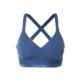 Calvin Klein Underwear BH Damen Größe 80 taubenblau / pastellblau