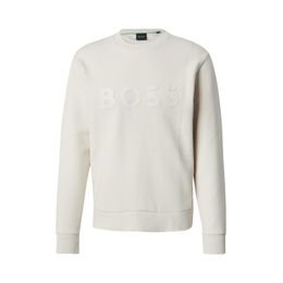 BOSS Sweatshirt 'Salbo' male White size M