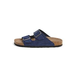 SABOKETS Leder-Pantoletten in Blau - 37% | Größe 40 | Damen-pantoletten