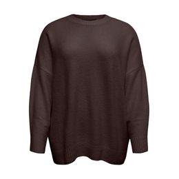 Vero Moda Curve Pullover 'VMCBoom' Damen Gr&ouml;&szlig;e 6XL/7XL dunkelbraun