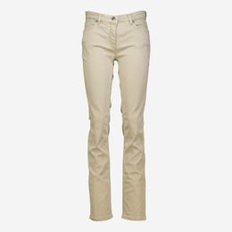 Toni Beigefarbene Straight Leg Jeans