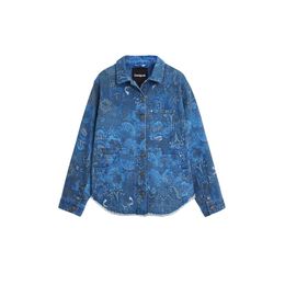 Desigual Between-Season Jacket female Blue size S