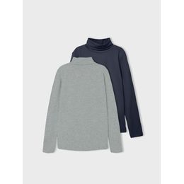 name it 2er-Pack Rollkragenpullover in Dark Sapphire | Gr.: 158/164
