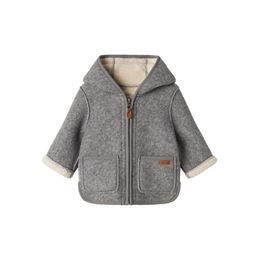 name it Jacke in Light Grey Melange | Gr.: 68