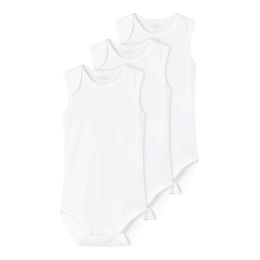 name it 3er-Pack Strampler in Bright White | Gr.: 98