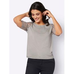 CR&Eacute;ATION L creation L Shirt in hellgrau | Gr.: 42