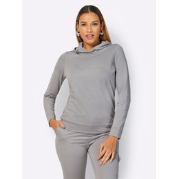 CR&Eacute;ATION L creation L Shirt in steingrau | Gr.: 40-42