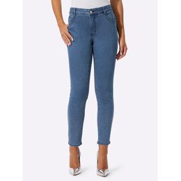 CRÉATION L creation L 5-Pocket-Jeans in blue-bleached | Gr.: 20