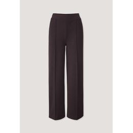 hessnatur Jersey-Hose in schwarzbeere | Gr.: 34
