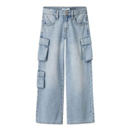 name it Jeans in Light Blue Bleached Denim | Gr.: 134