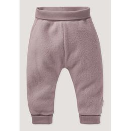 hessnatur Softfleece Hose in altrosa | Gr.: 62/68