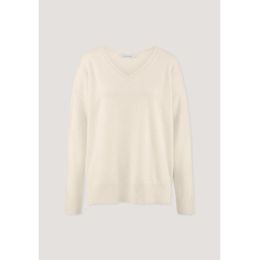 hessnatur Strick Pullover in naturweiss | Gr.: XS