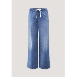 hessnatur Jeans Wide Leg in dark blue | Gr.: 46