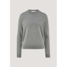 hessnatur Strick Pullover Regular in grau | Gr.: XL