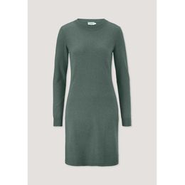 hessnatur Strick Kleid Regular in fichtengr&uuml;n | Gr.: XS