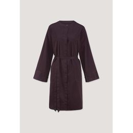 hessnatur Kleid Relaxed in schwarzbeere | Gr.: 36