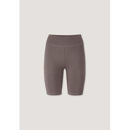 hessnatur Shorts Fitted in dunkles mauve | Gr.: S
